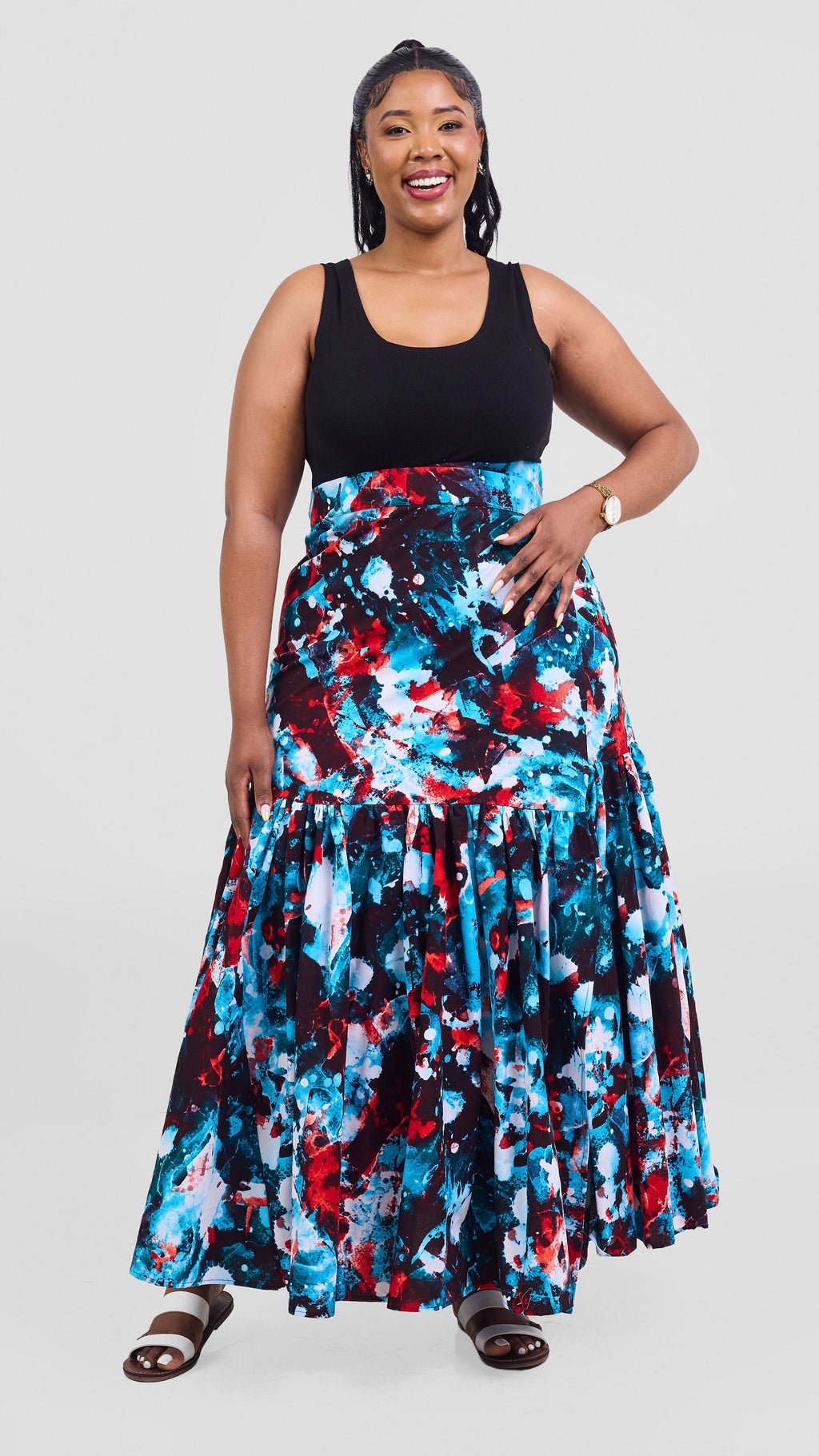 Safari Tafari Wrap Skirt - Cheli Print – Safari By Vivo