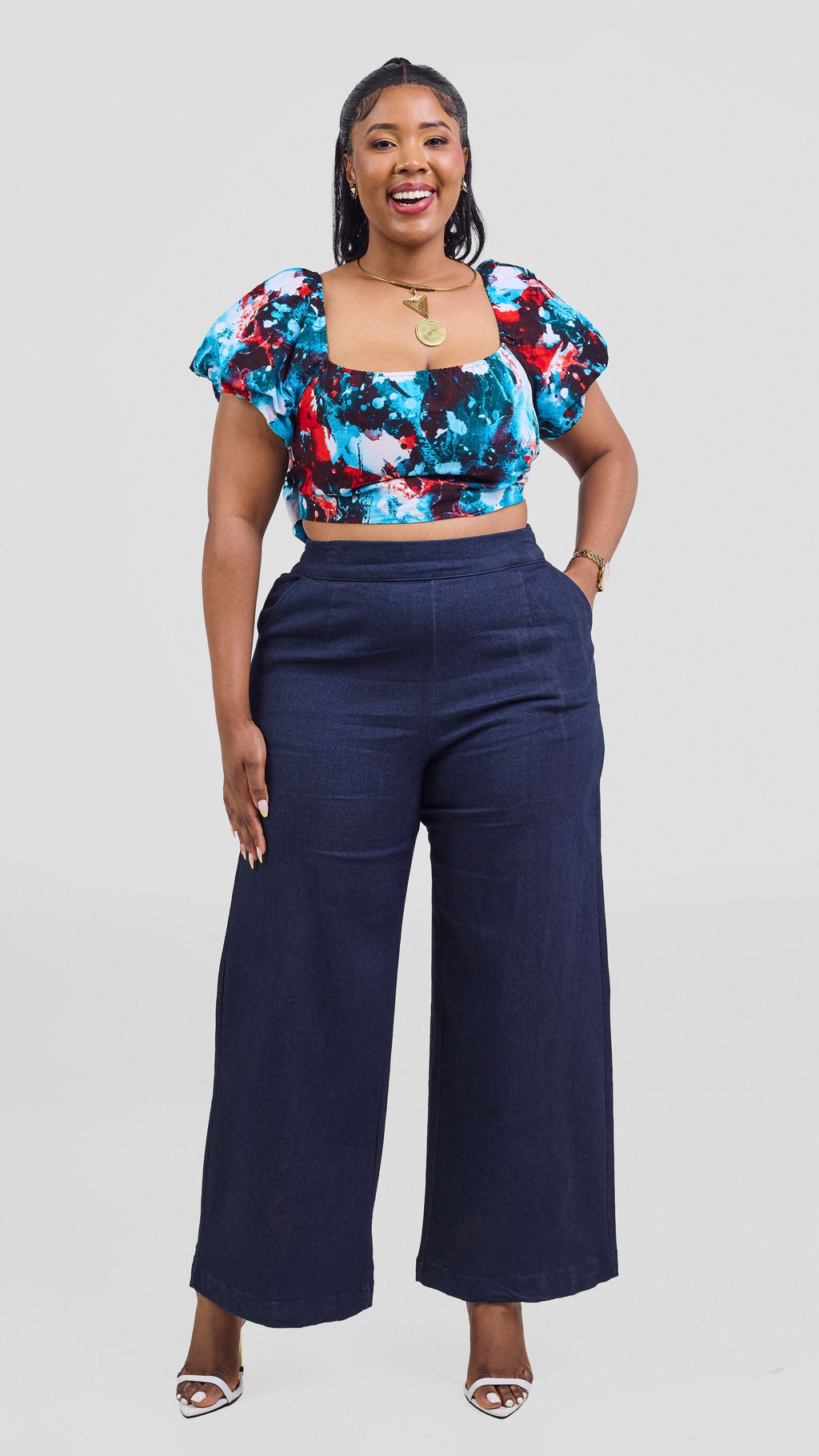 Safari Tafari Wrap Top - Cheli Print – Safari By Vivo